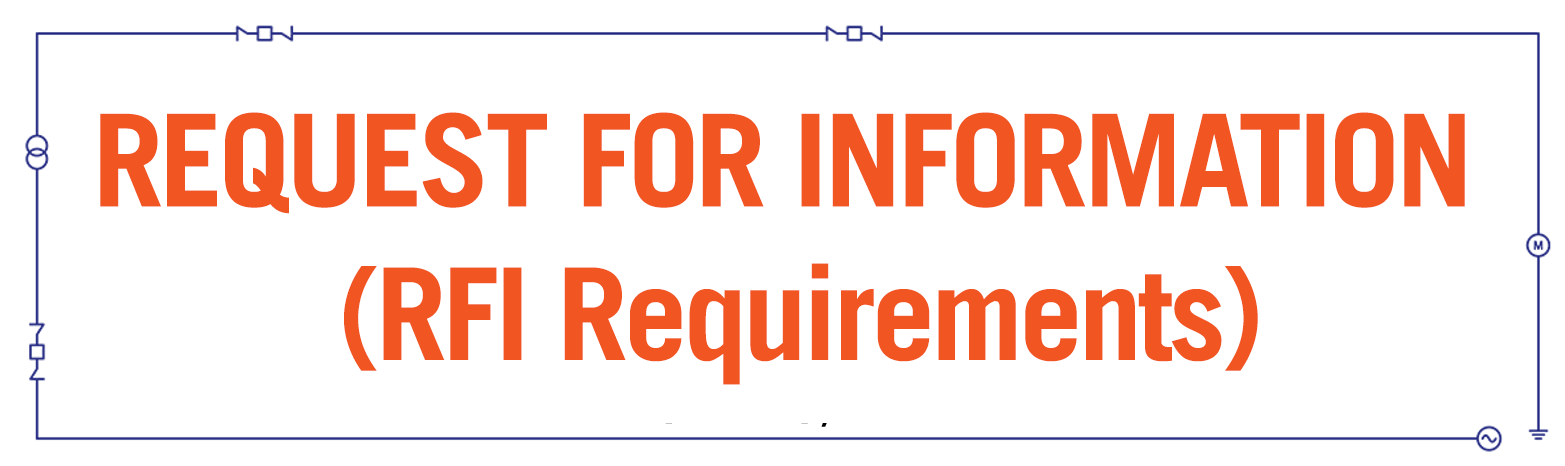 Request for Information (RFI Requirements)