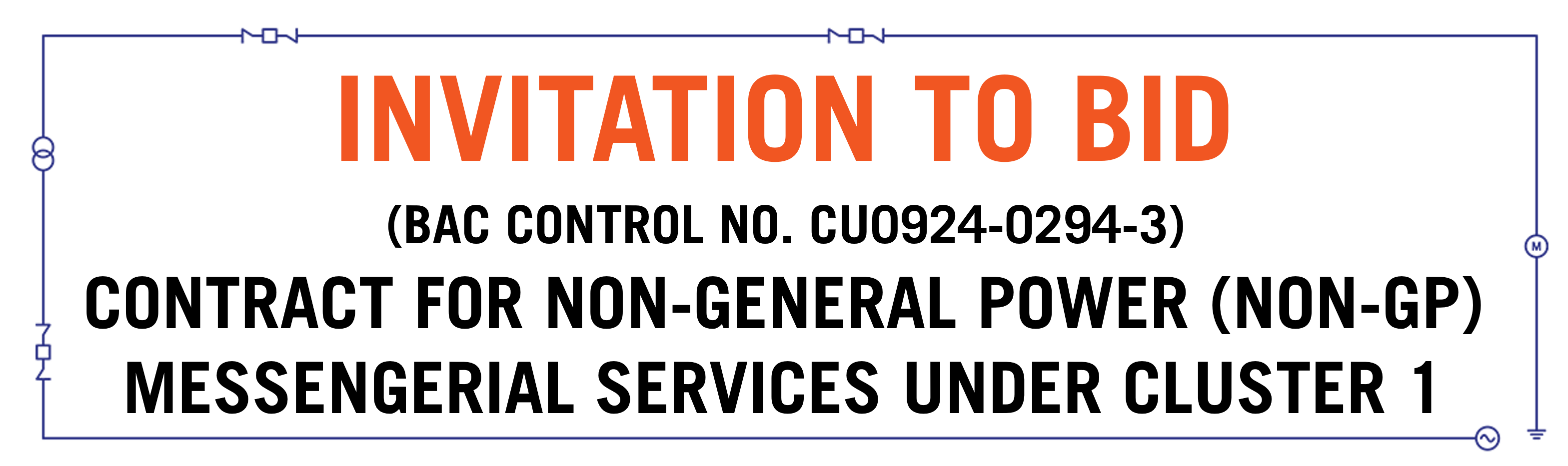 CONTRACT FOR NON-GENERAL POWER (NON-GP) MESSENGERIAL SERVICES UNDER ...