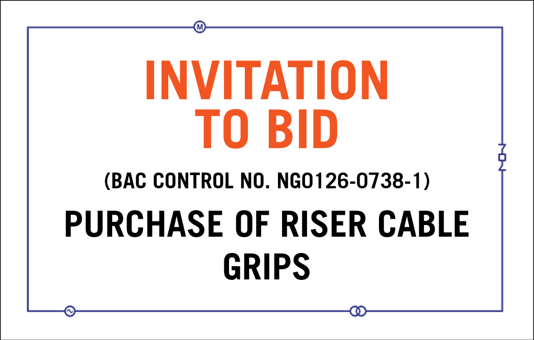 PURCHASE OF RISER CABLE GRIPS(BAC CONTROL NO. NG0126-0738-1)