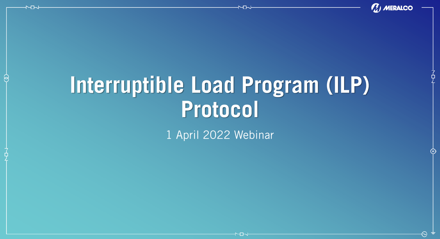 Interruptible Load Program (ILP) Guidelines and Protocol – April 1 ...